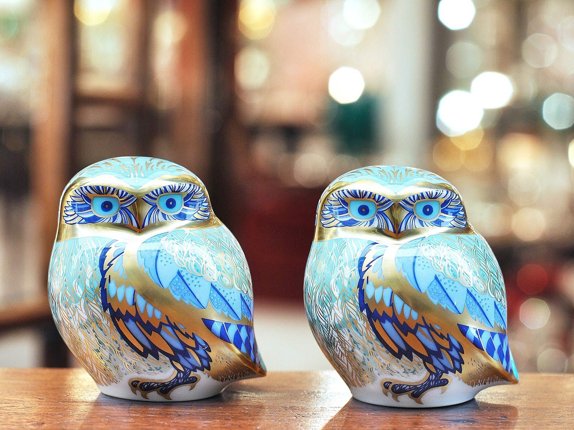 Owl: Royal Crown Derby "Nightingale Owl"